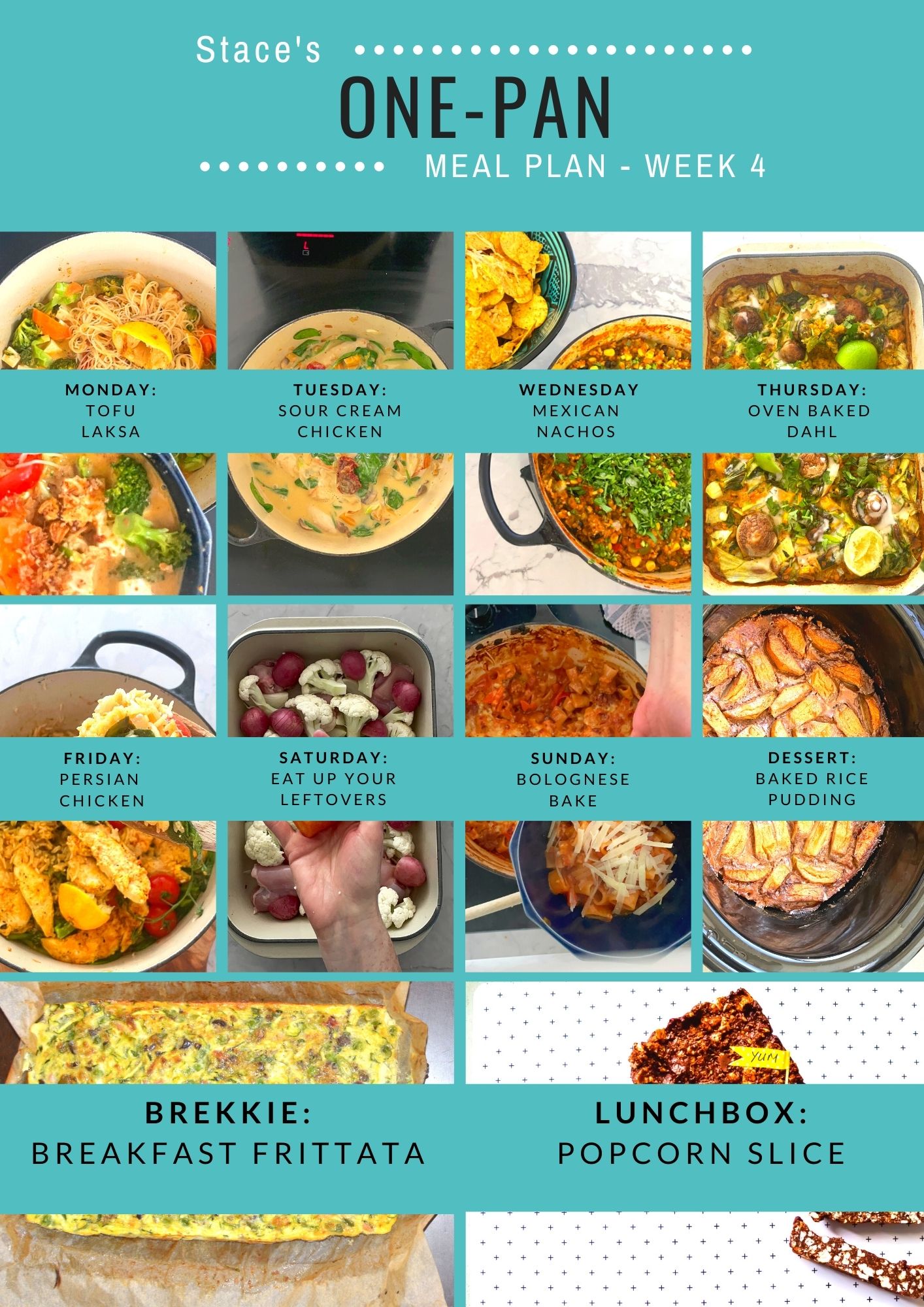 Stace's One Pan Cooking Course - Stacey Clare