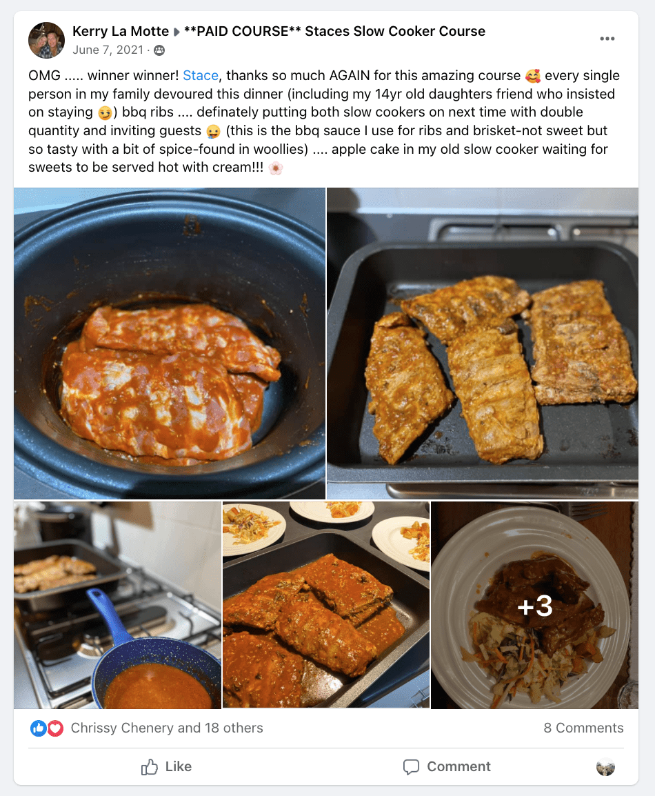 Slow Cooker Course - Stacey Clare