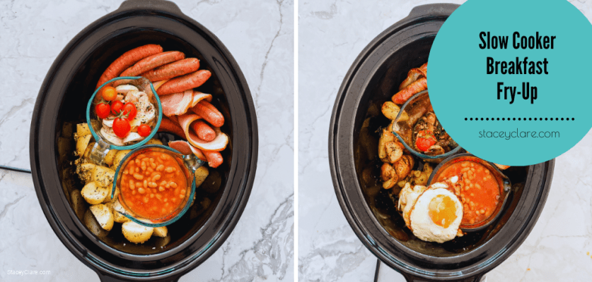 Slow Cooker Full English Breakfast - Stacey Clare