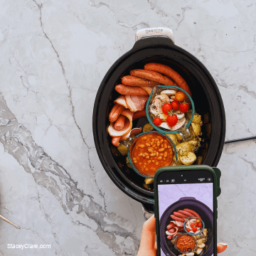 Slow Cooker Full English Breakfast - Stacey Clare