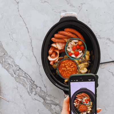 Slow Cooker Full English Breakfast - Stacey Clare