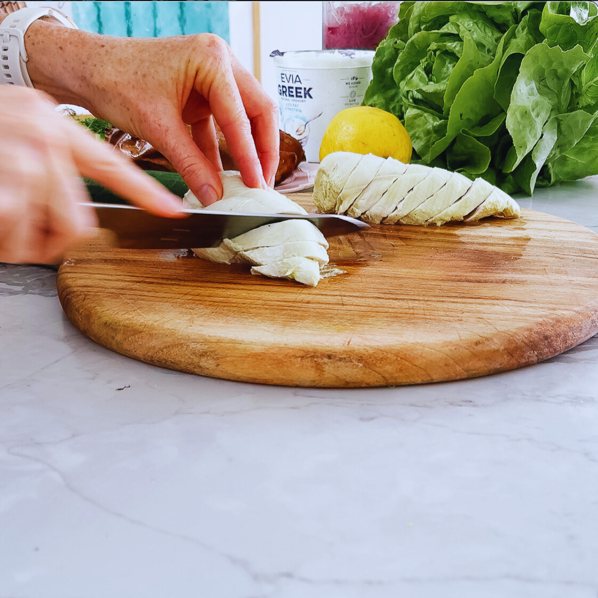 Perfect Juicy Poached Chicken - Stacey Clare